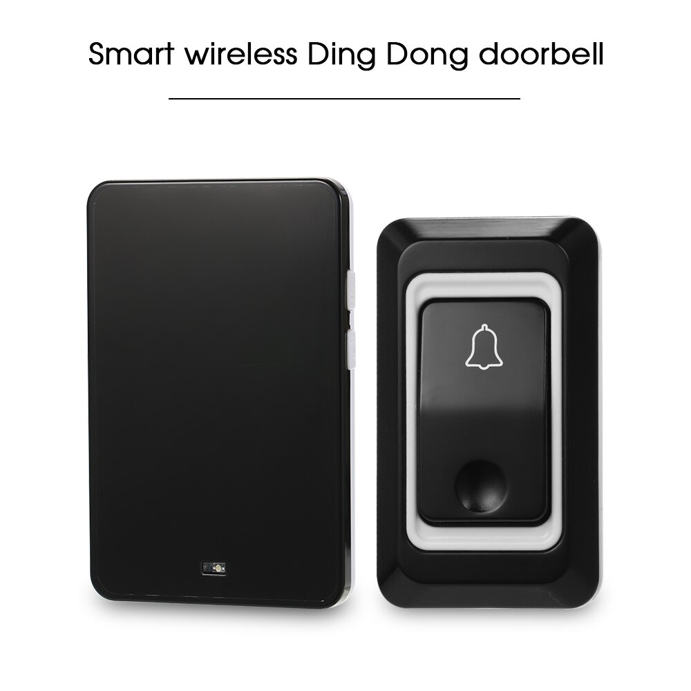 Wireless AC Doorbell with Push Button Smart Ding D... – Grandado