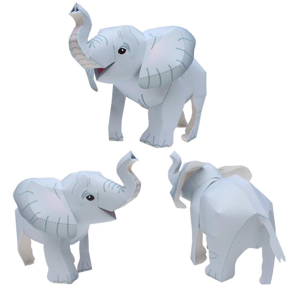 9Pieces Set Cat Dog Tiger Horse Dog Pet Paper Mode... – Grandado