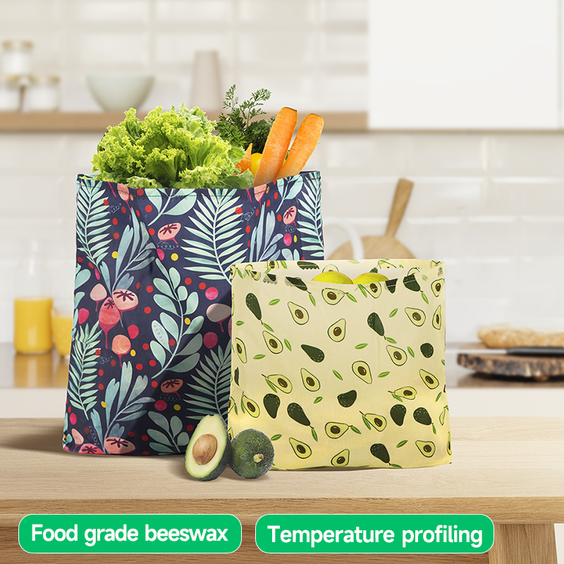 1 PCS Reusable Beeswax Storage Bags for Food Eco F... – Vicedeal