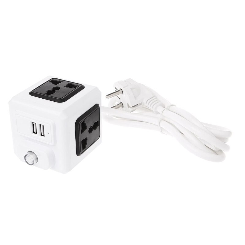Smart Home Cube EU / US / UK Plug 4 Outer Extensio... – Grandado