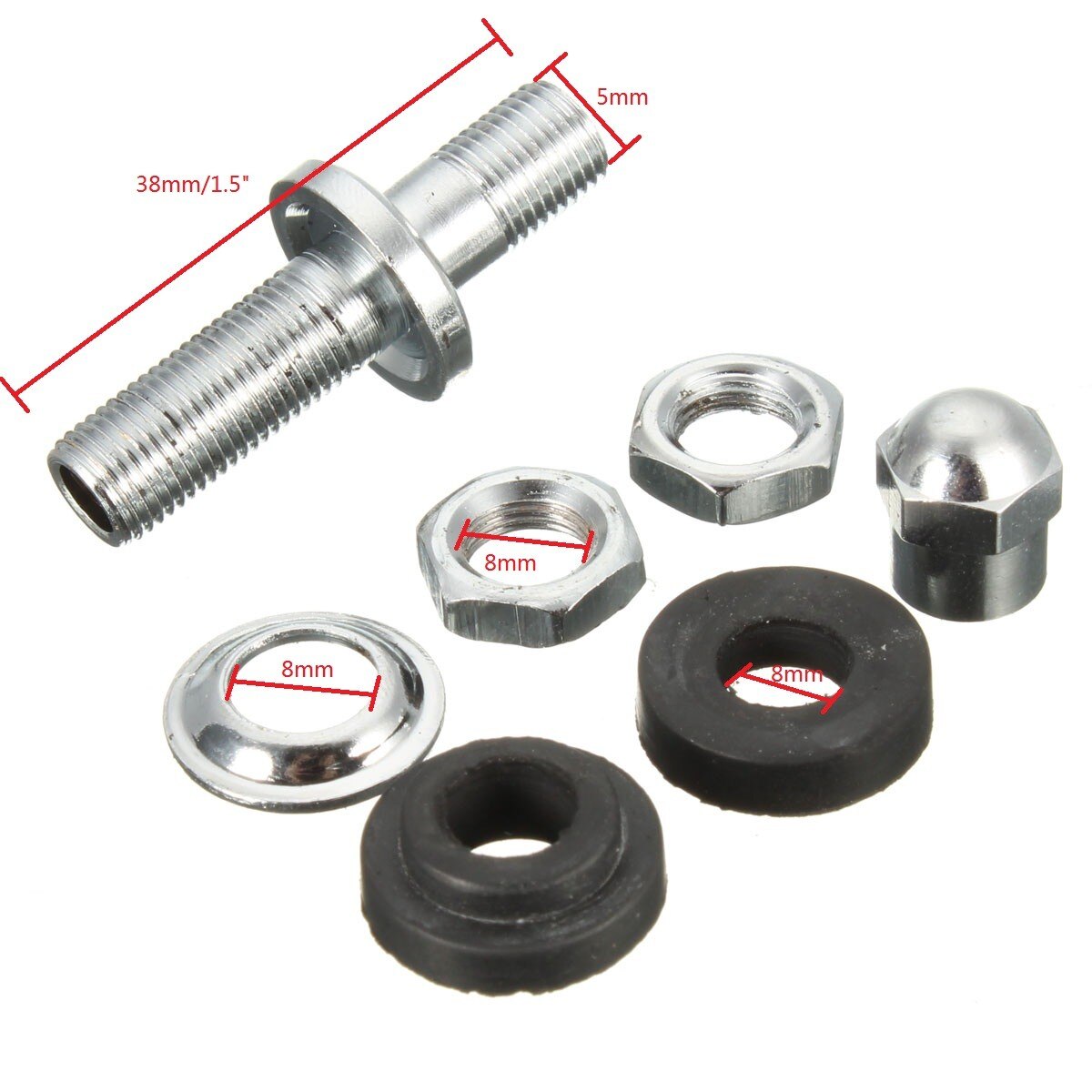 Universal Band Ventiel 502 Chrome Metalen Bout In ... – Vicedeal