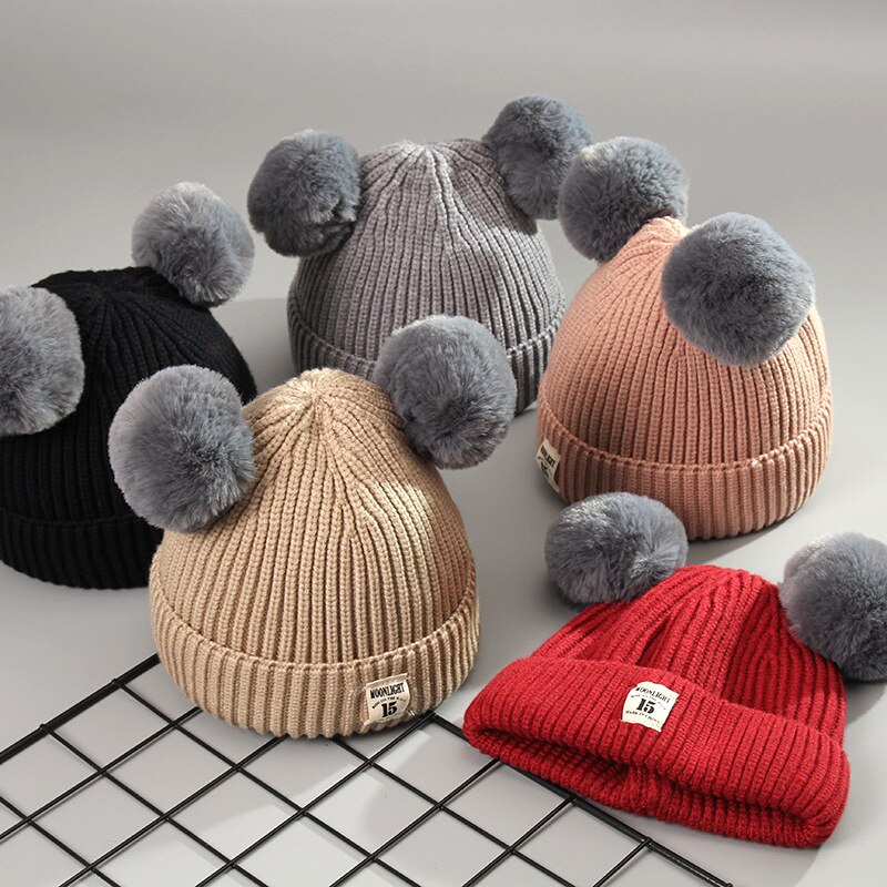 Pom Pom Custom Winter Hats/ Knitted Beanie/ Knitte... – Grandado