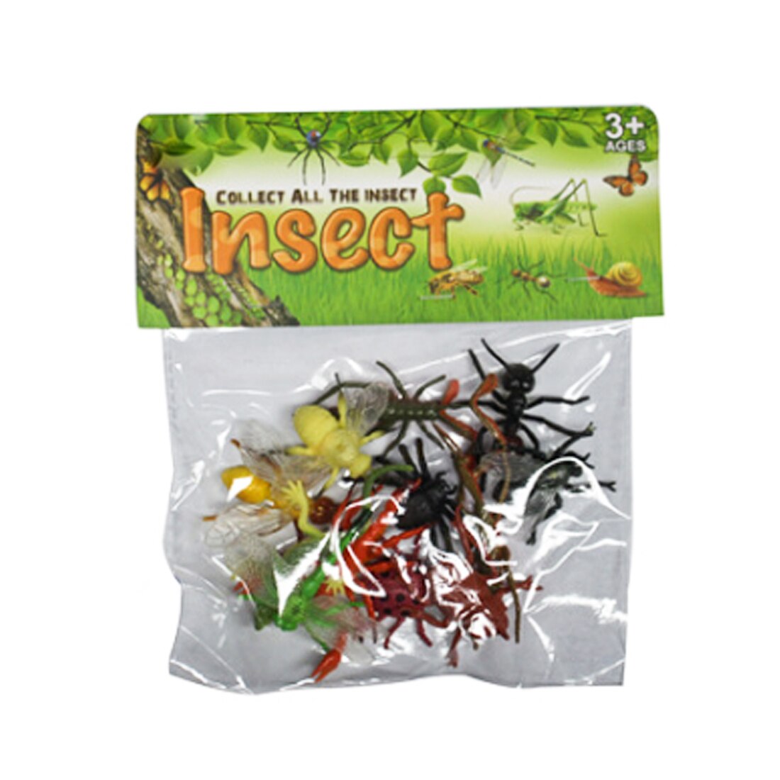 2 Types 12/24pcs plastic Simulation Bee Dragonfly ... – Grandado