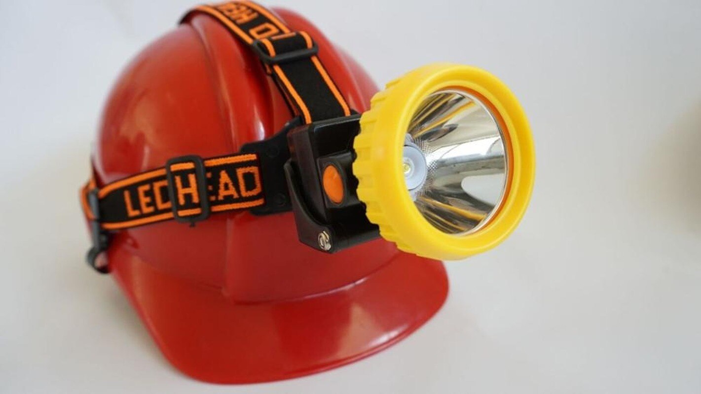 Miners Cordless Power LED Rechargeable Helmet Ligh... – Vicedeal