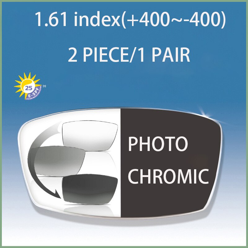 2 Piece 1.56 Index Lens Anti Blue Ray 1.61 1.67 1.... – Grandado