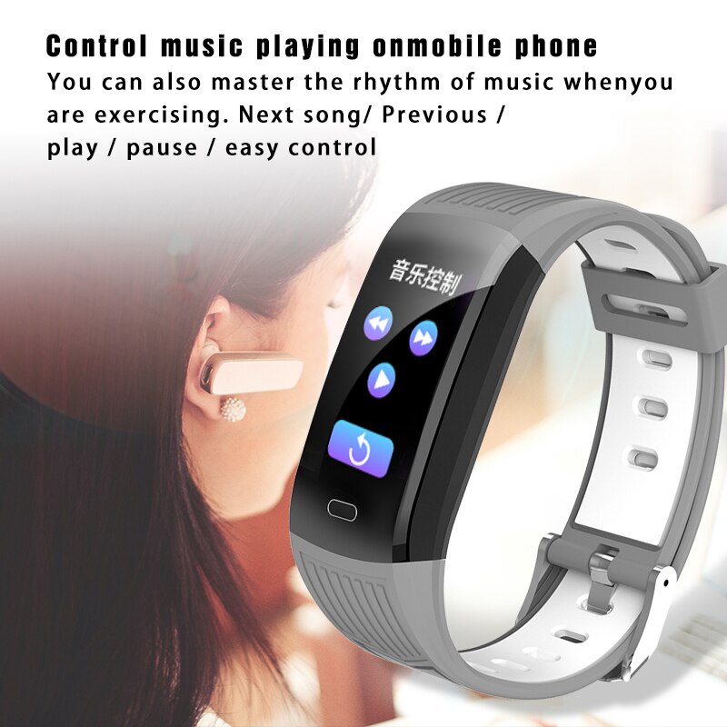 Luik Smart Armband Hartslag Bloeddruk Gezondheid W... – Vicedeal