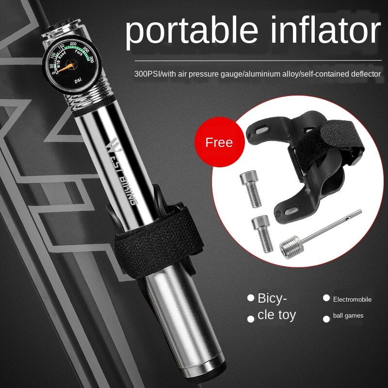 Westbiking 300psi Mini Fietspomp Aluminium Fietsen... – Grandado