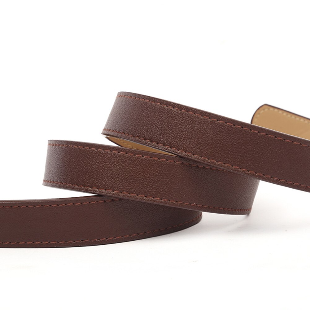 Belt Round Pin Buckle Metal Holeless Female Belt F... – Grandado