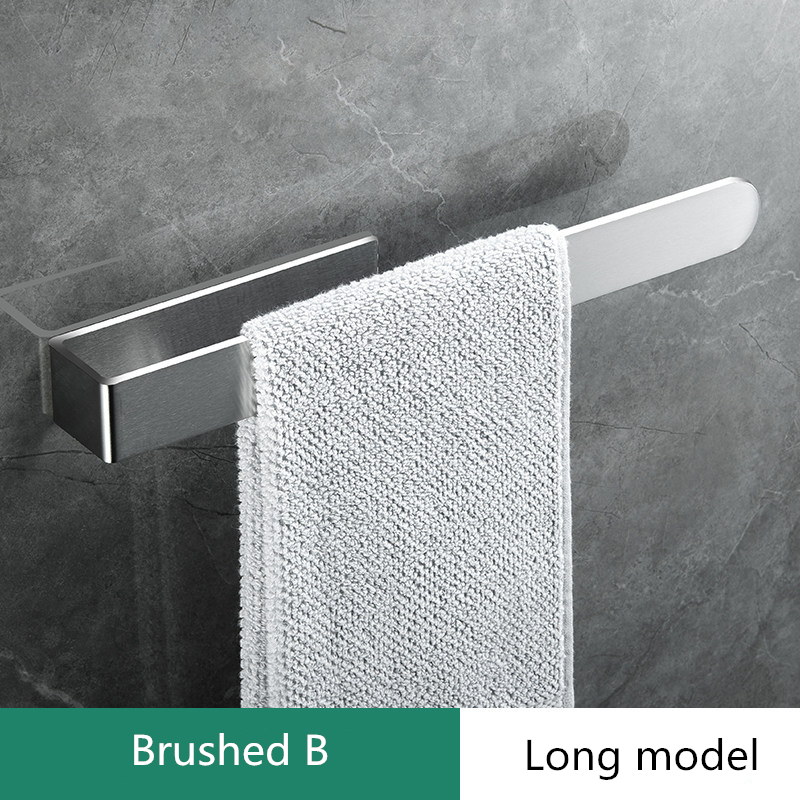 Nail Gratis Toiletrolhouder Rvs Zwart Roll Papier ... – Grandado