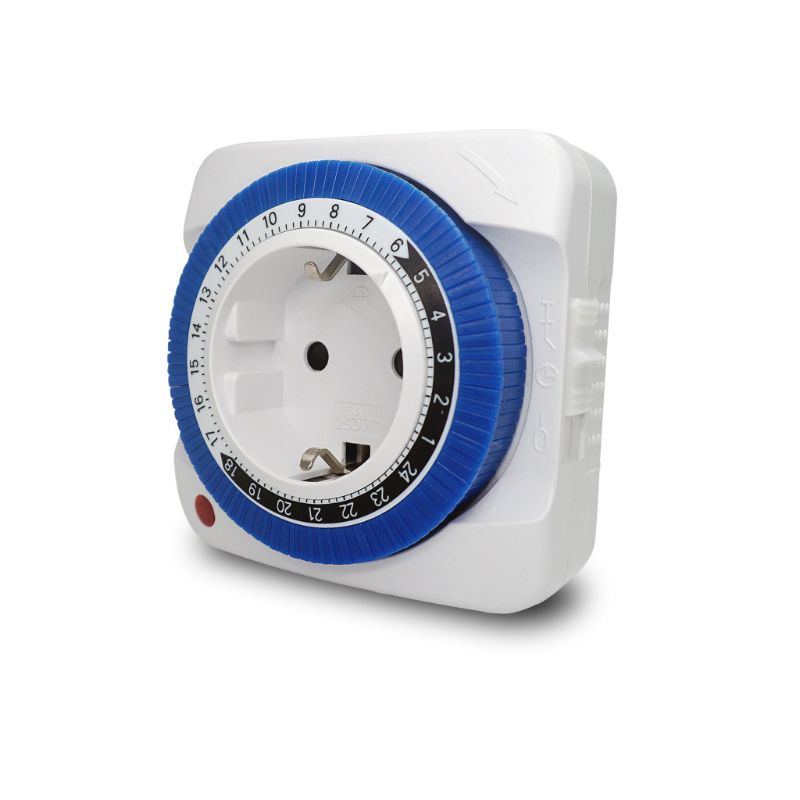 EU 24 Hours Timer Switch Socket 230V 16A Plug In 1... – Grandado