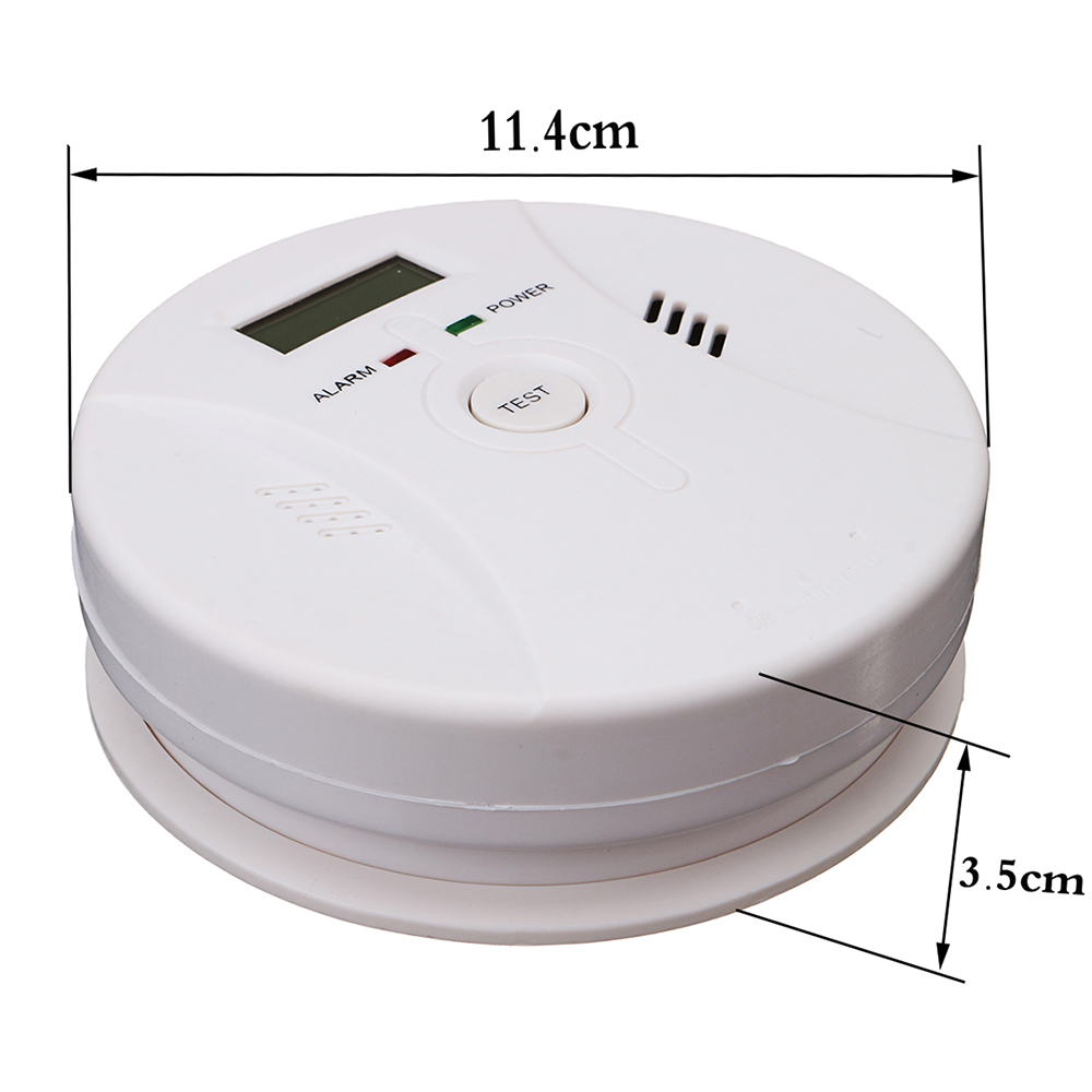 Home Security LCD Combination Smoke and Carbon Mon... – Grandado