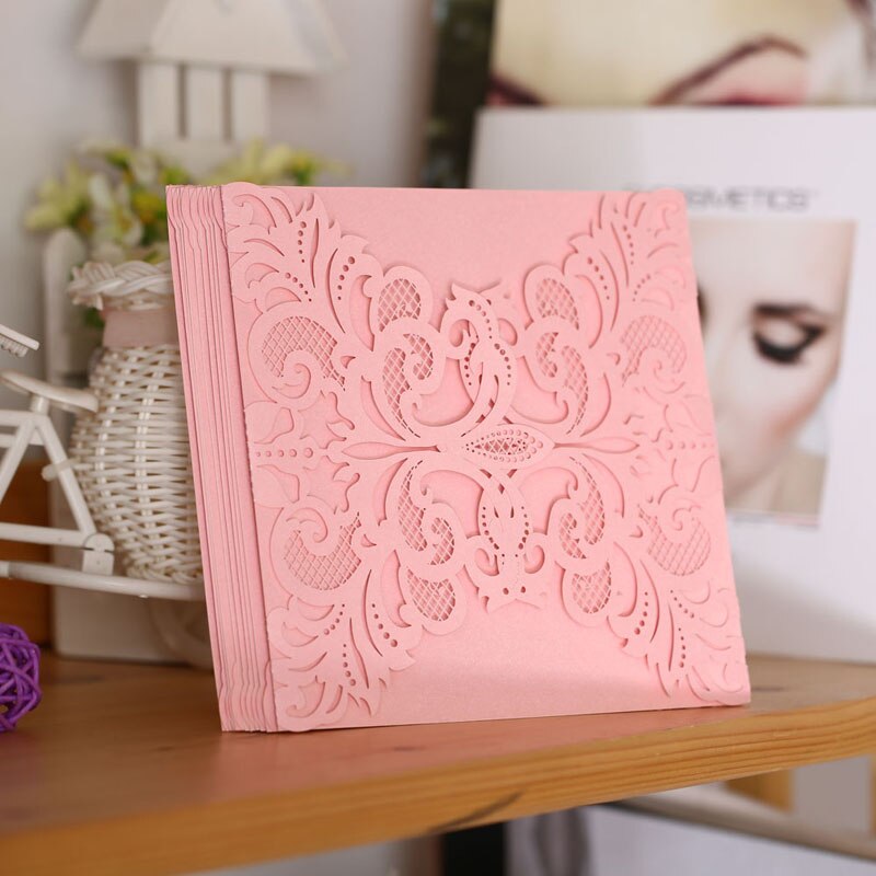 10 Pcs/ Set Wedding Party Invitation Card Decor Ca... – Grandado