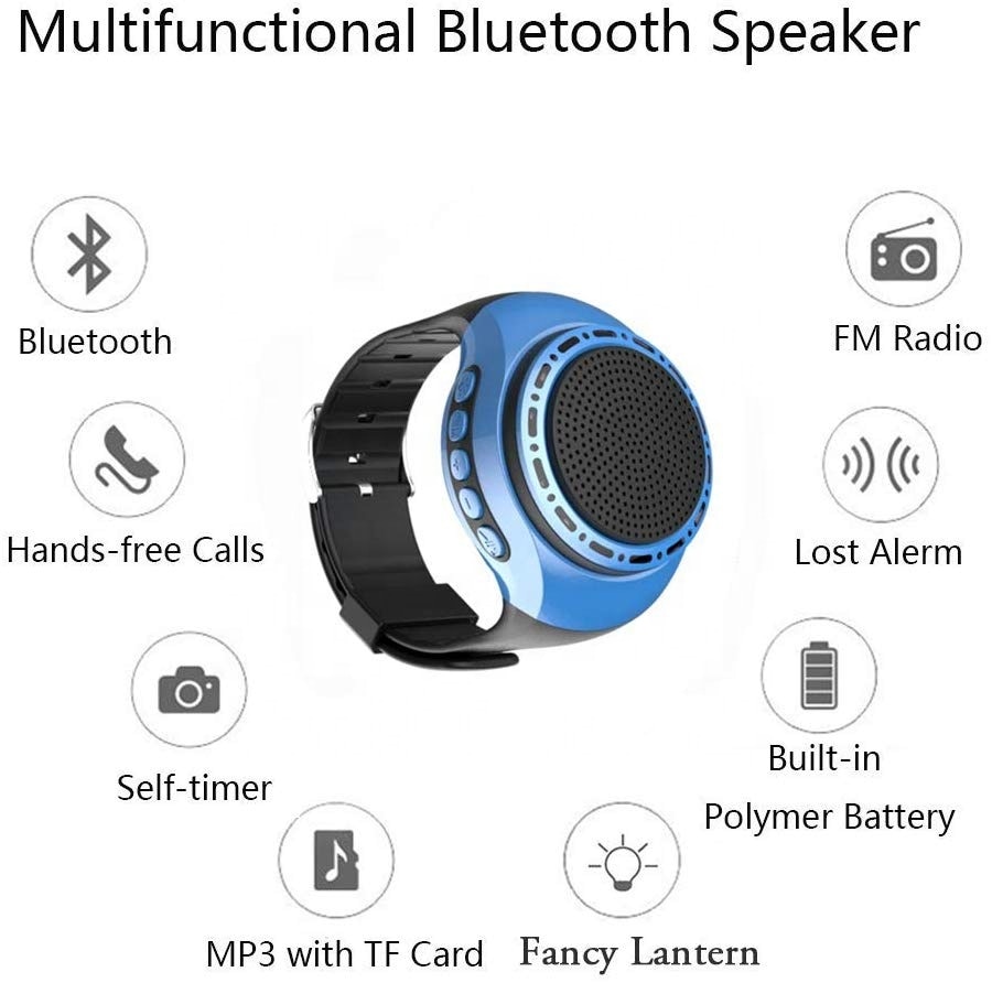 Multifunctional Wireless Watch Speaker Wrist Porta... – Grandado