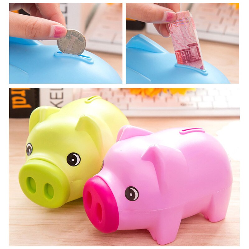 Coin Spaarpot Kinderen Saving Cash Draagbare 3 Kle... – Grandado