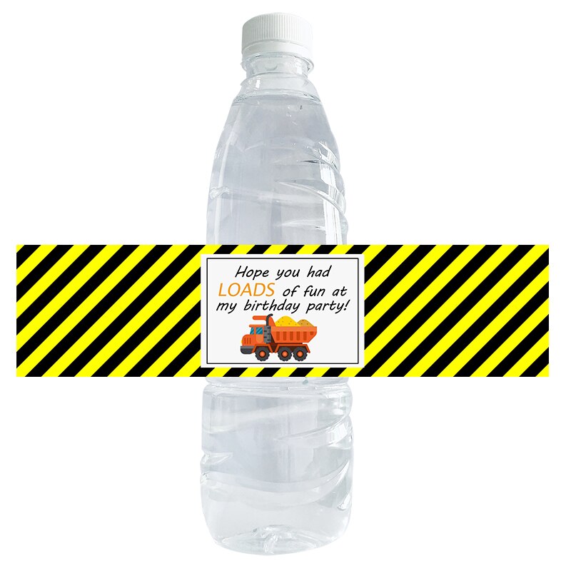 Engineering Vehicle Car Water Sticker Labels Cute ... – Grandado