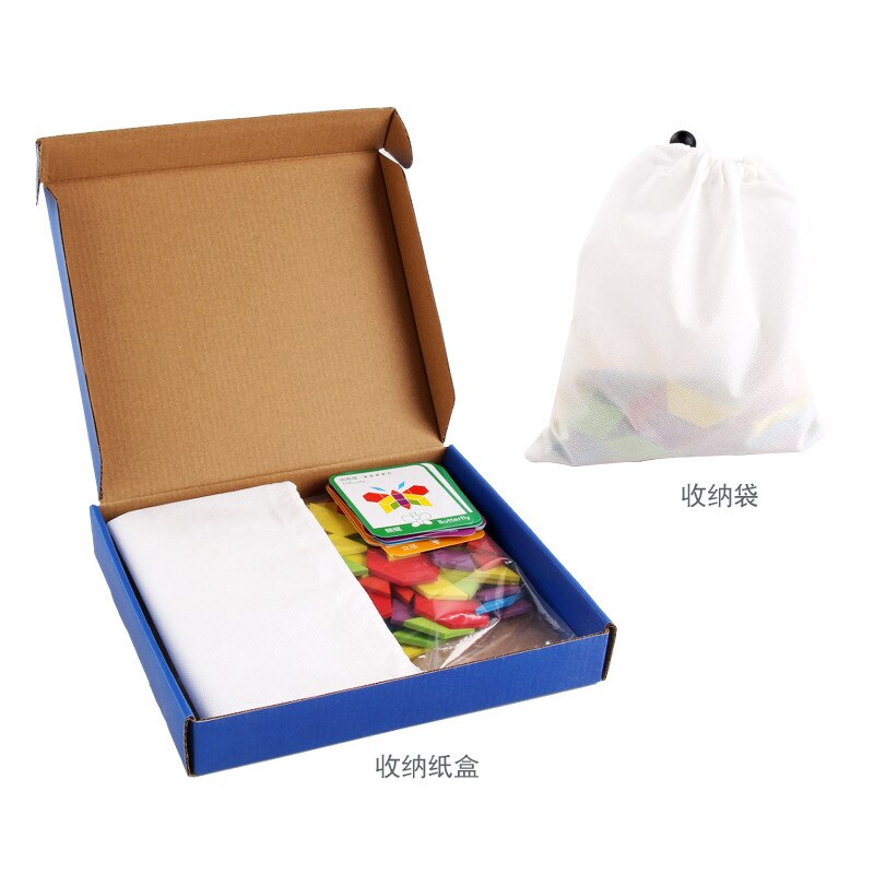 155 pieces of shape jigsaw puzzles educational toy... – Grandado