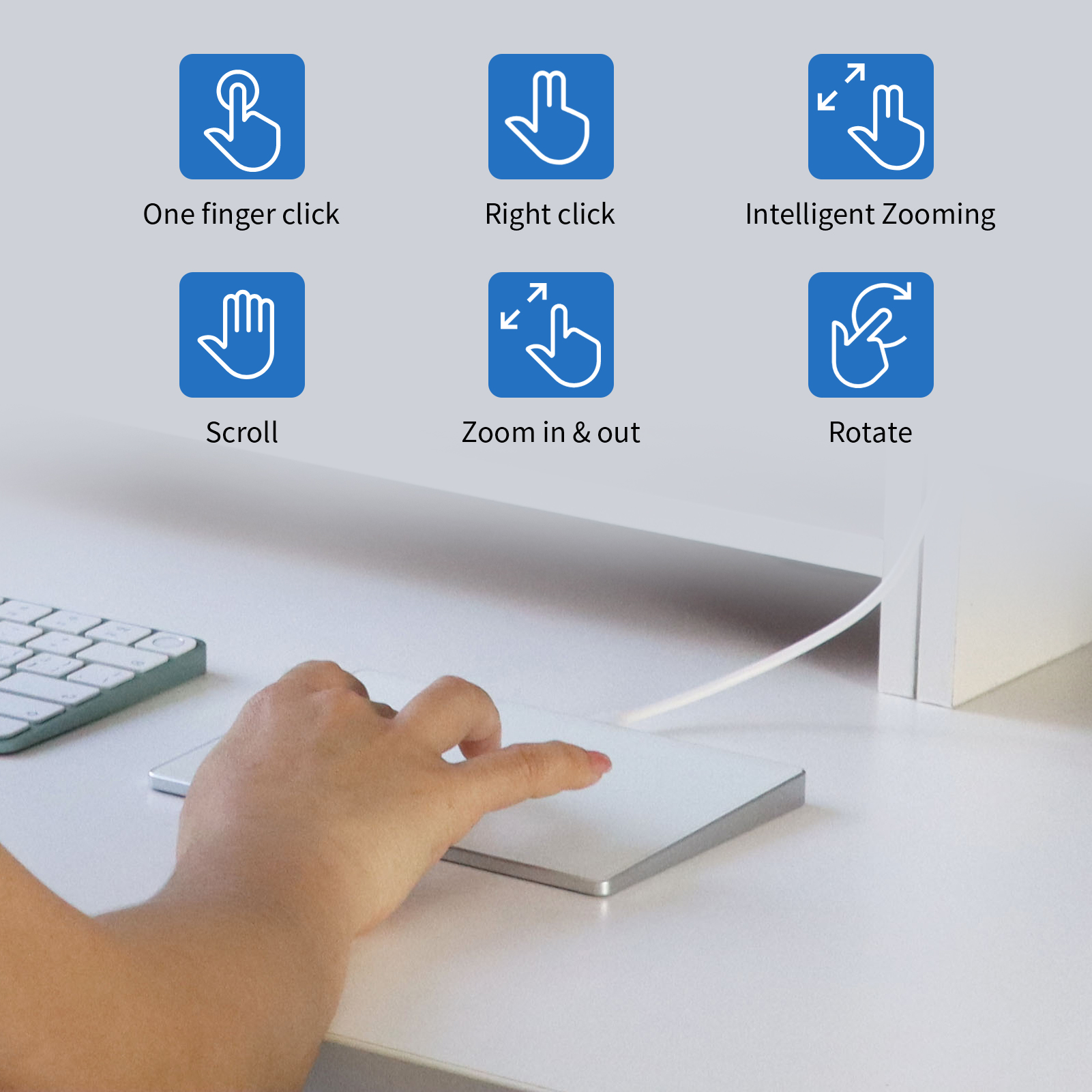 BOSTO Wired USB Touchpad Trackpad for Desktop Comp... – Vicedeal