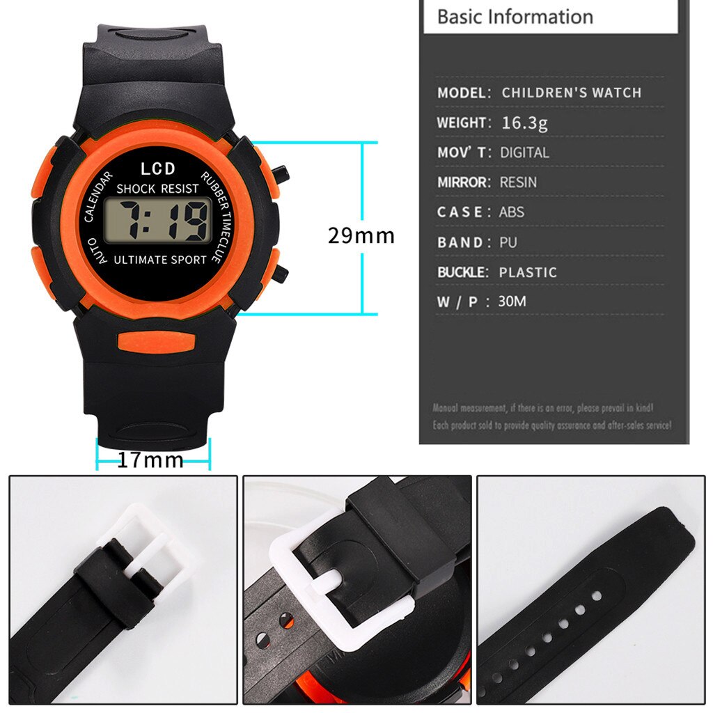 Baby kid watch Children Digital watches boy girl A... – Vicedeal