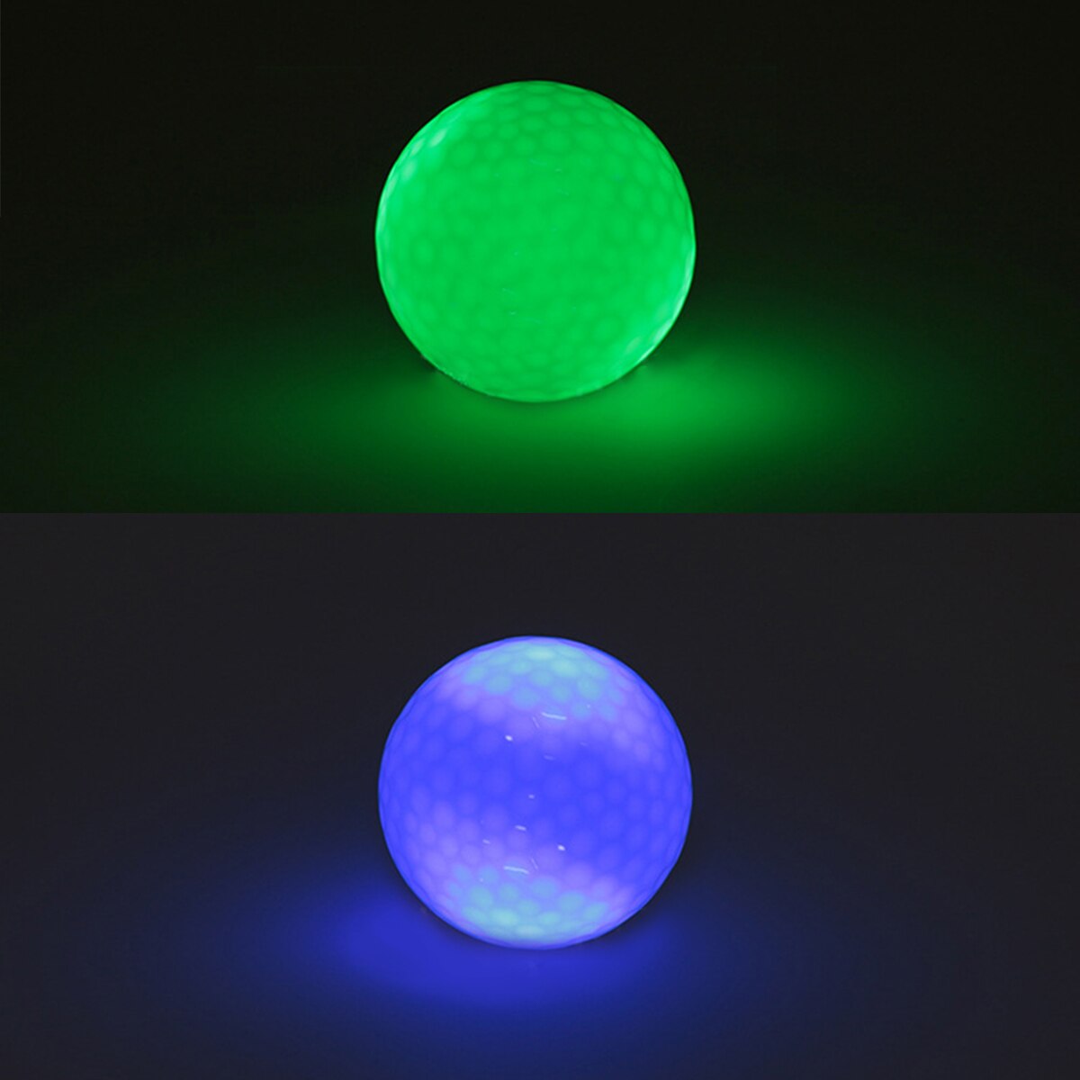 1pc Synthetic Rubber Golf 7-Color LED Flashing Glo... – Grandado