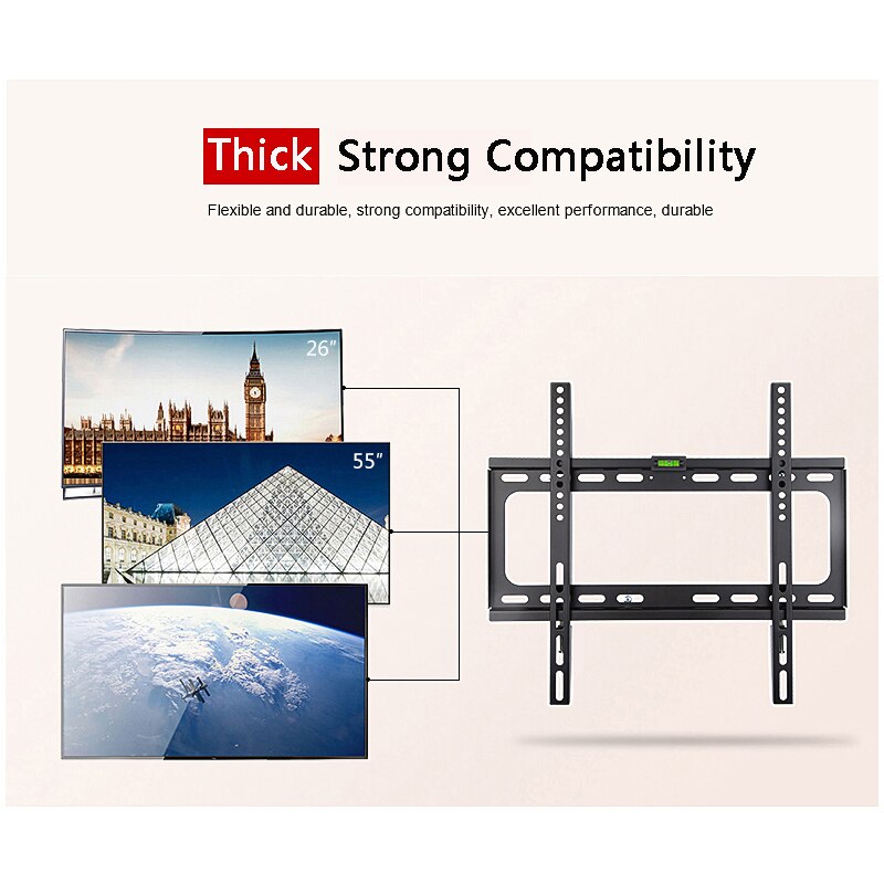 LVDIBAO Universal TV Wall Mount Fixed Bracket For ... – Grandado