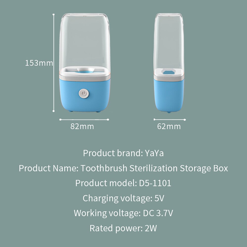 U-Shaped Electric Toothbrush Disinfection Box With... – Vicedeal