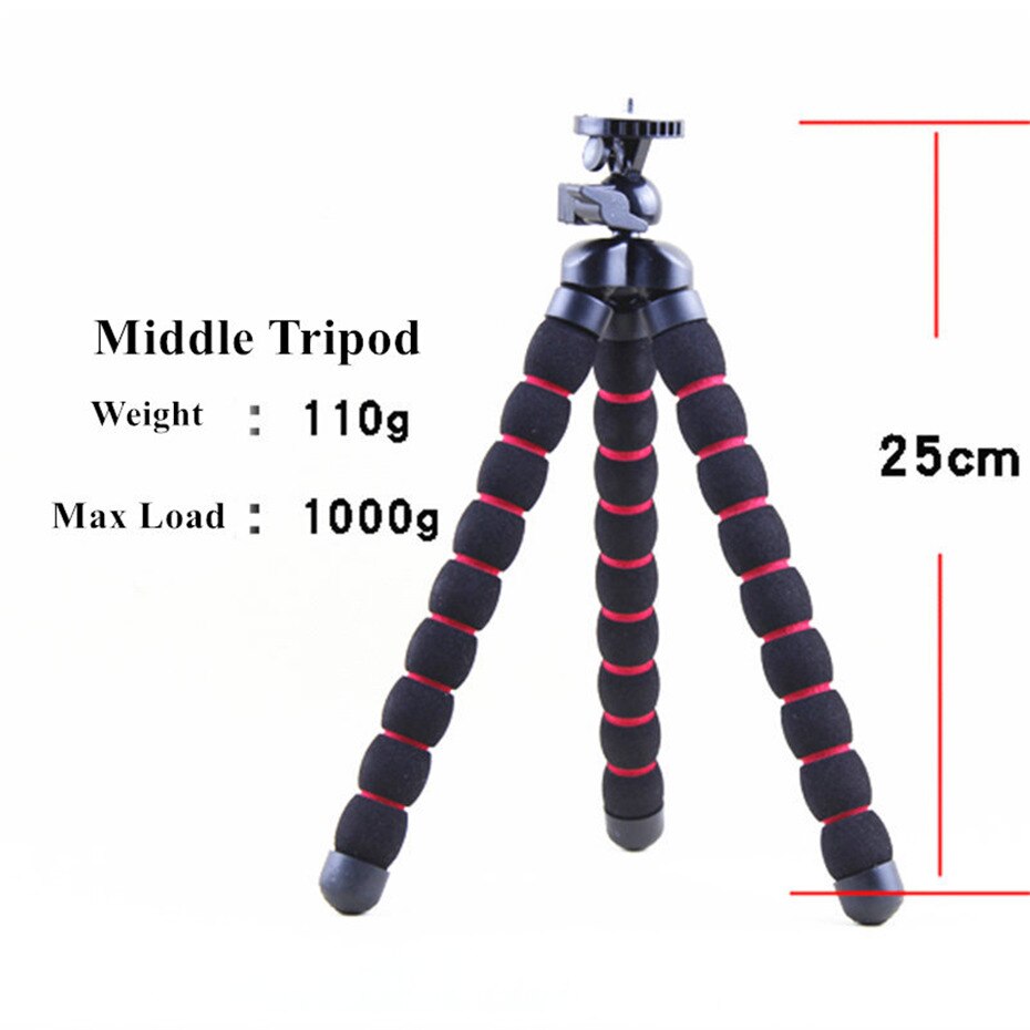 Spons flexibel octopus statief voor digitale compa... – Vicedeal