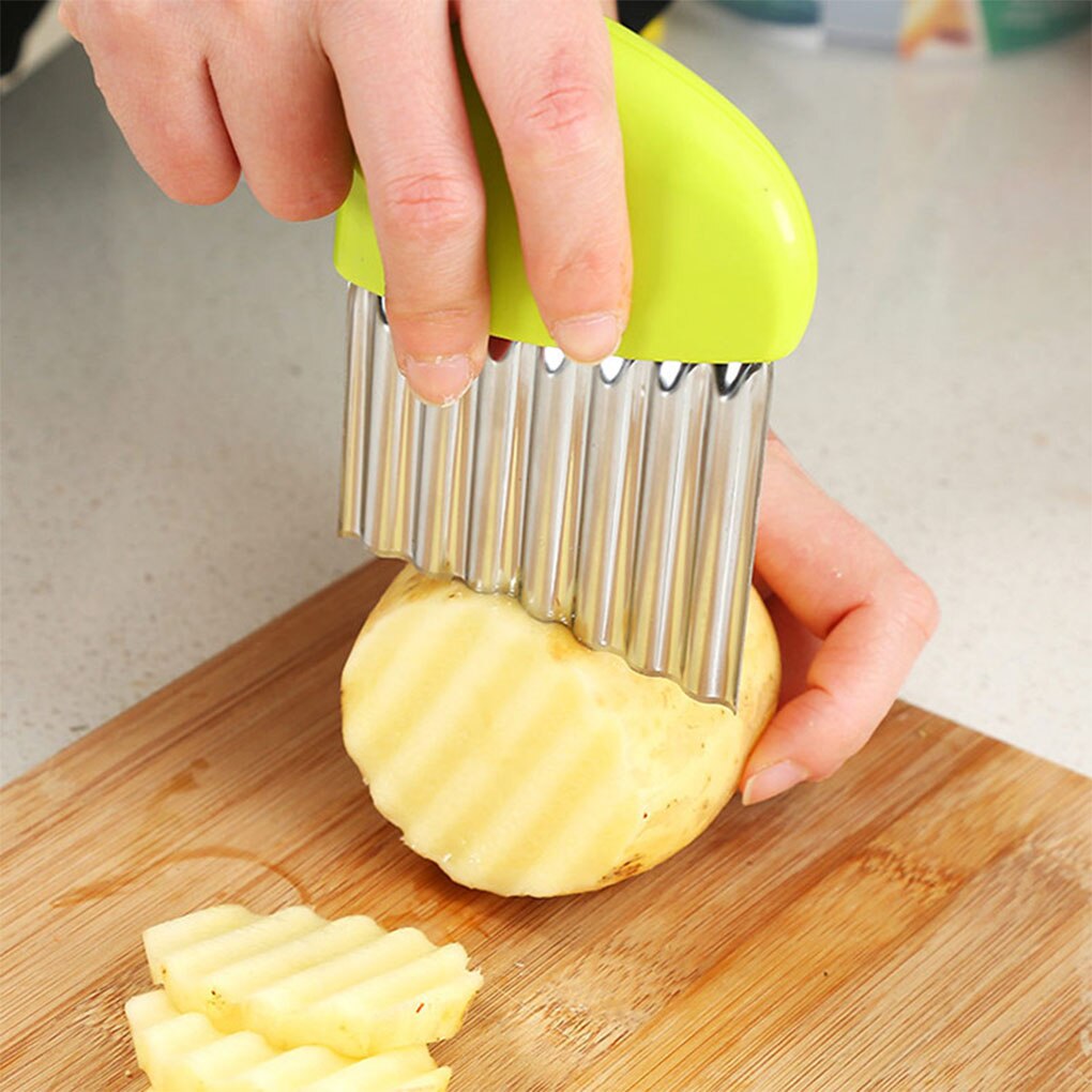 Wave onion potato slices wrinkled french fries sal... – Grandado