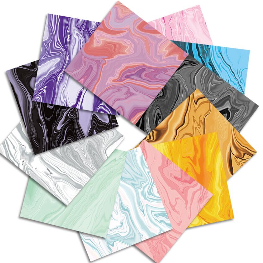 Marble pattern Scrapbooking paper pack of 24 sheet... – Grandado