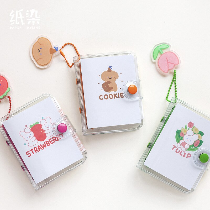 Japanese Stationery Mini Portable 3 Hole Binder Di... – Grandado