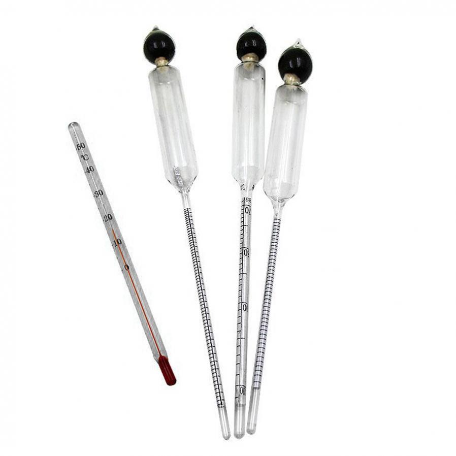 3Pcs/set Alcohol Hydrometer Alcoholmeter Alcohol M... – Grandado
