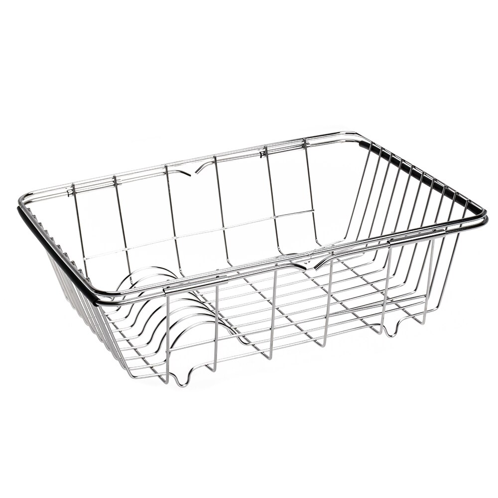 Justerbar over oppvaskkum oppvask tørkestativ rust... – Grandado