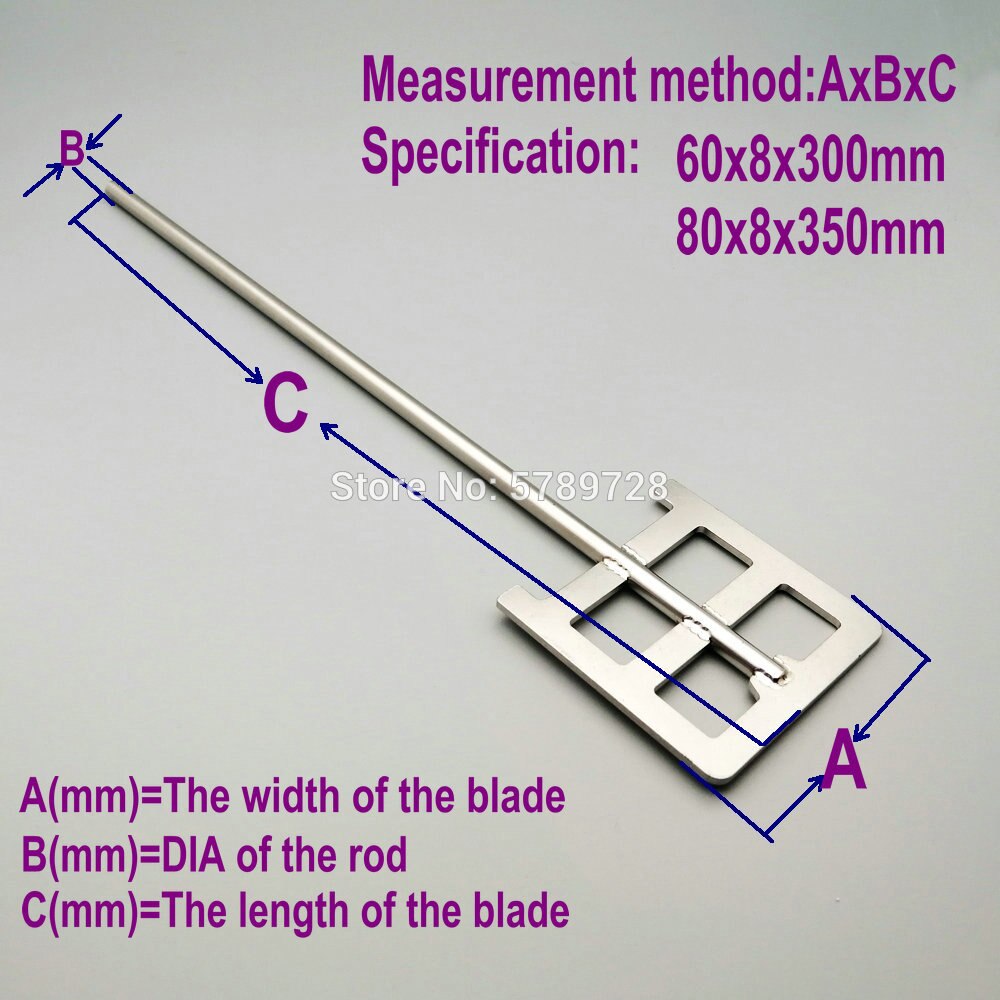 1pc stainless steel anchor type blade paddle leaf-... – Grandado
