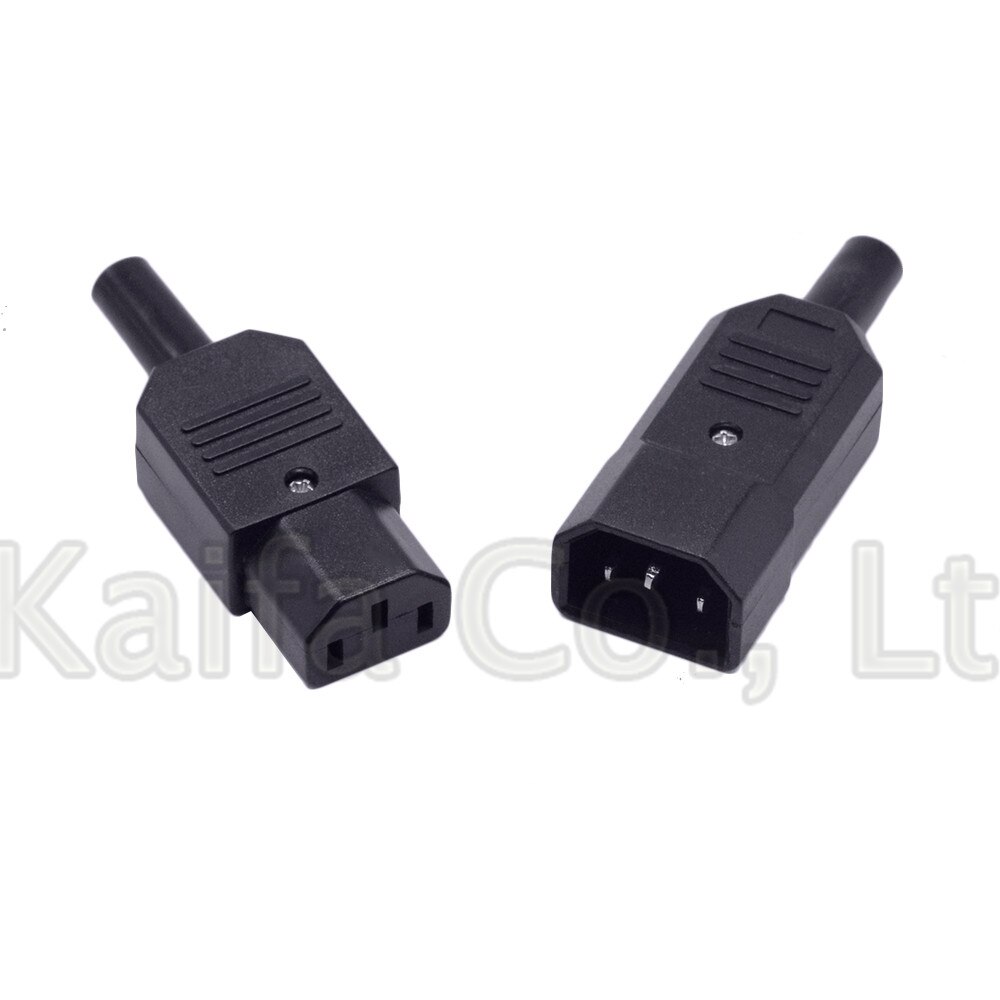 IEC320 C14 UPS stecker Männlich Weiblich Power Ste... – Vicedeal