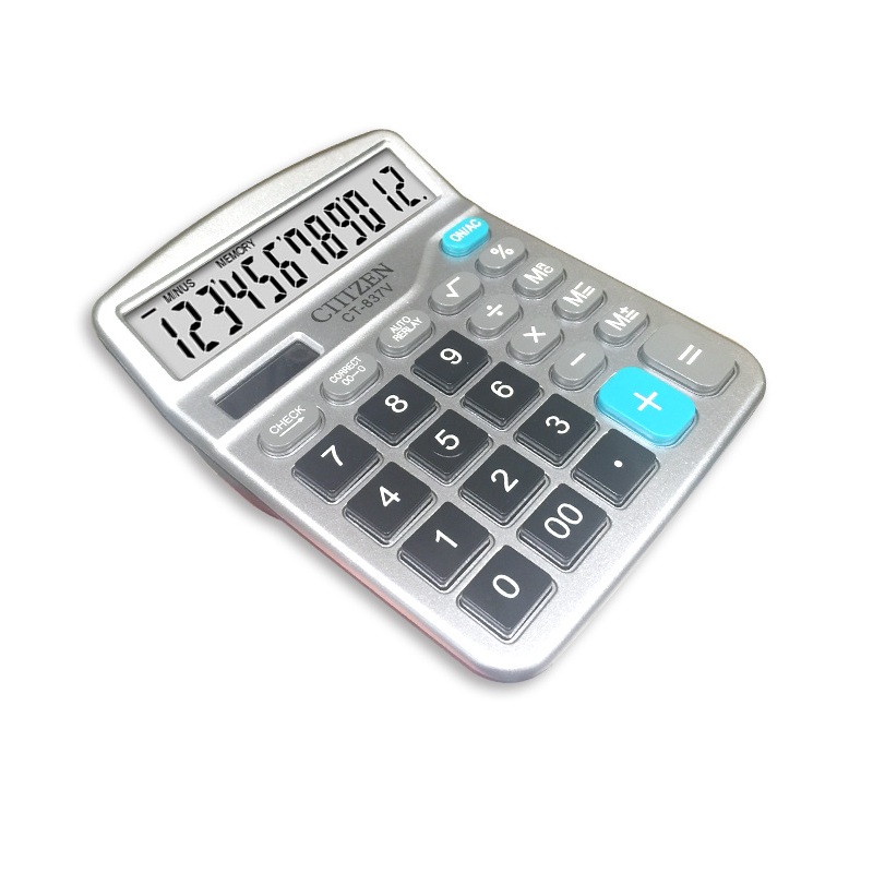 12 Digit Desk Calculator Large Buttons Financial B... – Vicedeal
