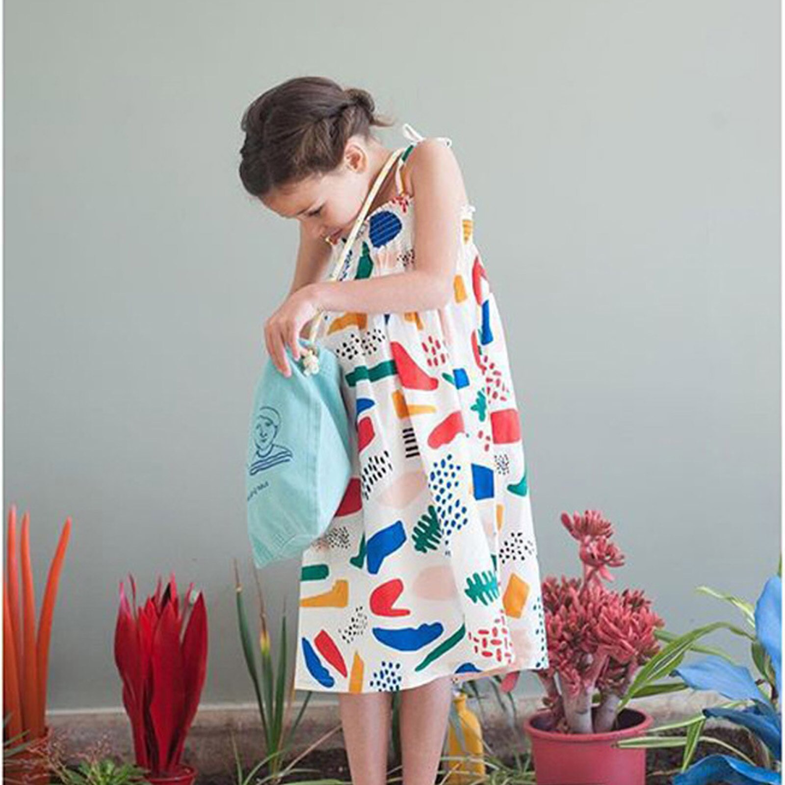 Платье Летнее Baby Meisje Jurk Peuter Kids Baby Me... – Grandado