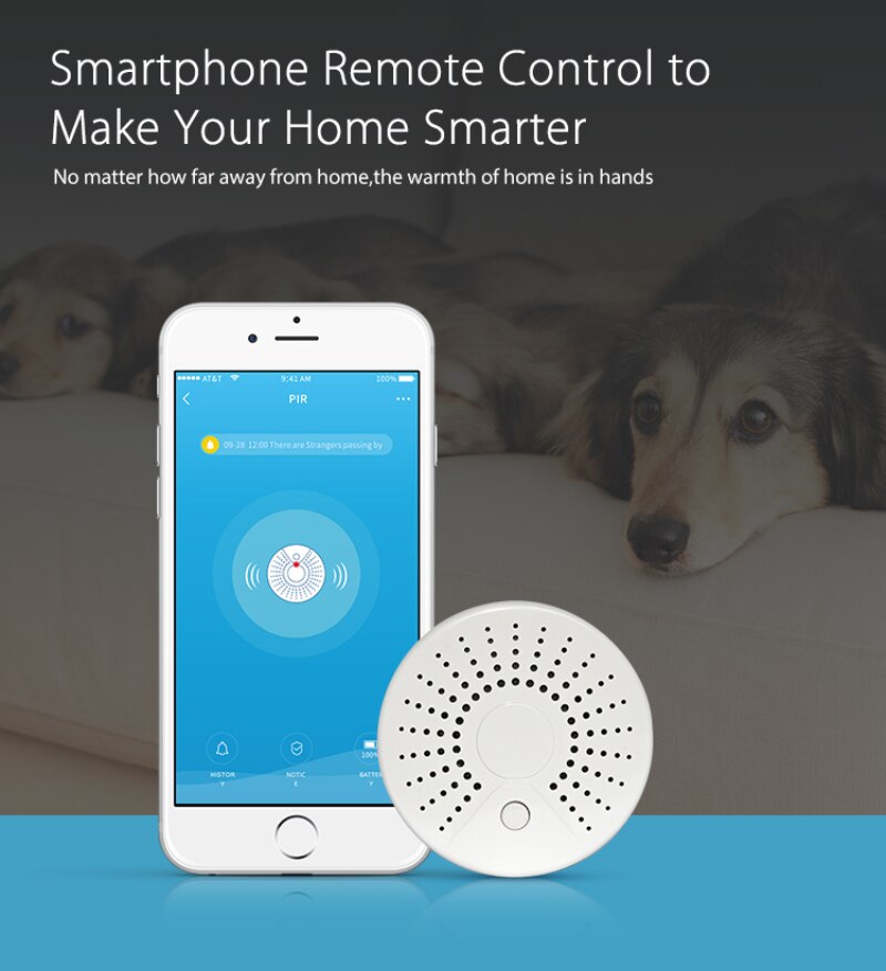 Sensor de temperatura de humo inteligente para el ... – Grandado