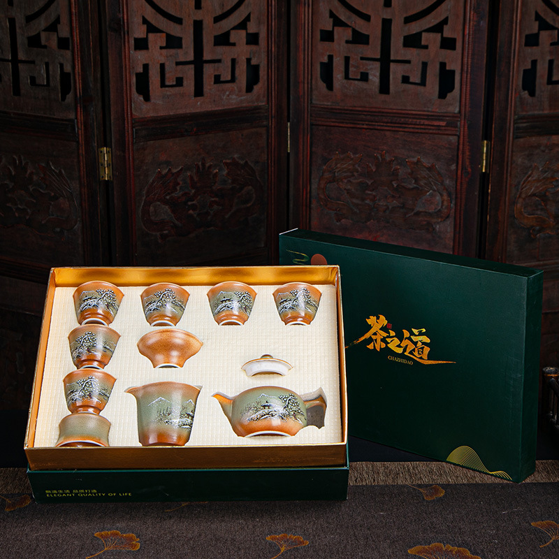 Ceramic Teaware Set Chinese Kung Fu Teaset Teapot ... – Grandado
