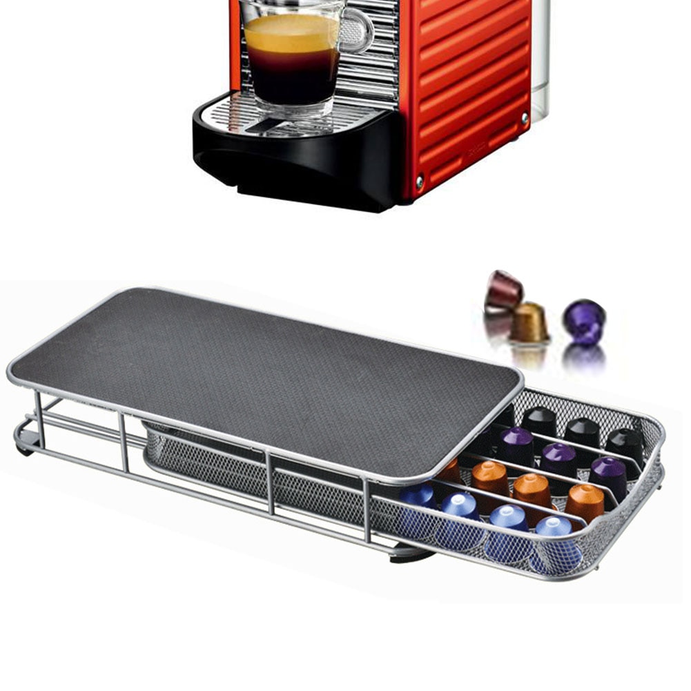 4 Rijen Opslag Thuis Houder Koffie Pod Organizer B... – Grandado