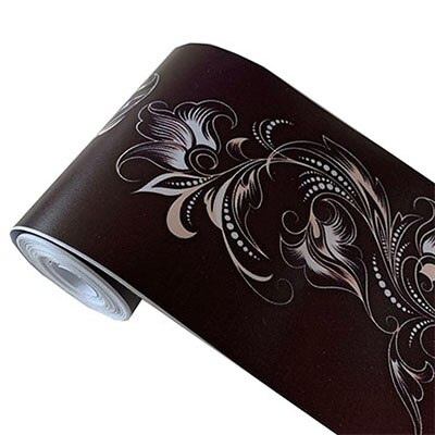 Self-Adhesive Wallpaper Borders PVC Waterproof 3D ... – Grandado