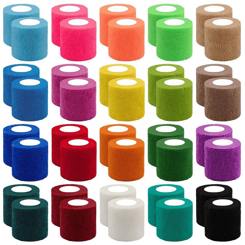 40 Rolls Self Adhesive Bandage Sports Injury Banda... – Vicedeal