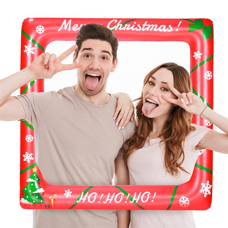 Tinksky Christmas Inflatable Frame Photo Booth Pro... – Grandado