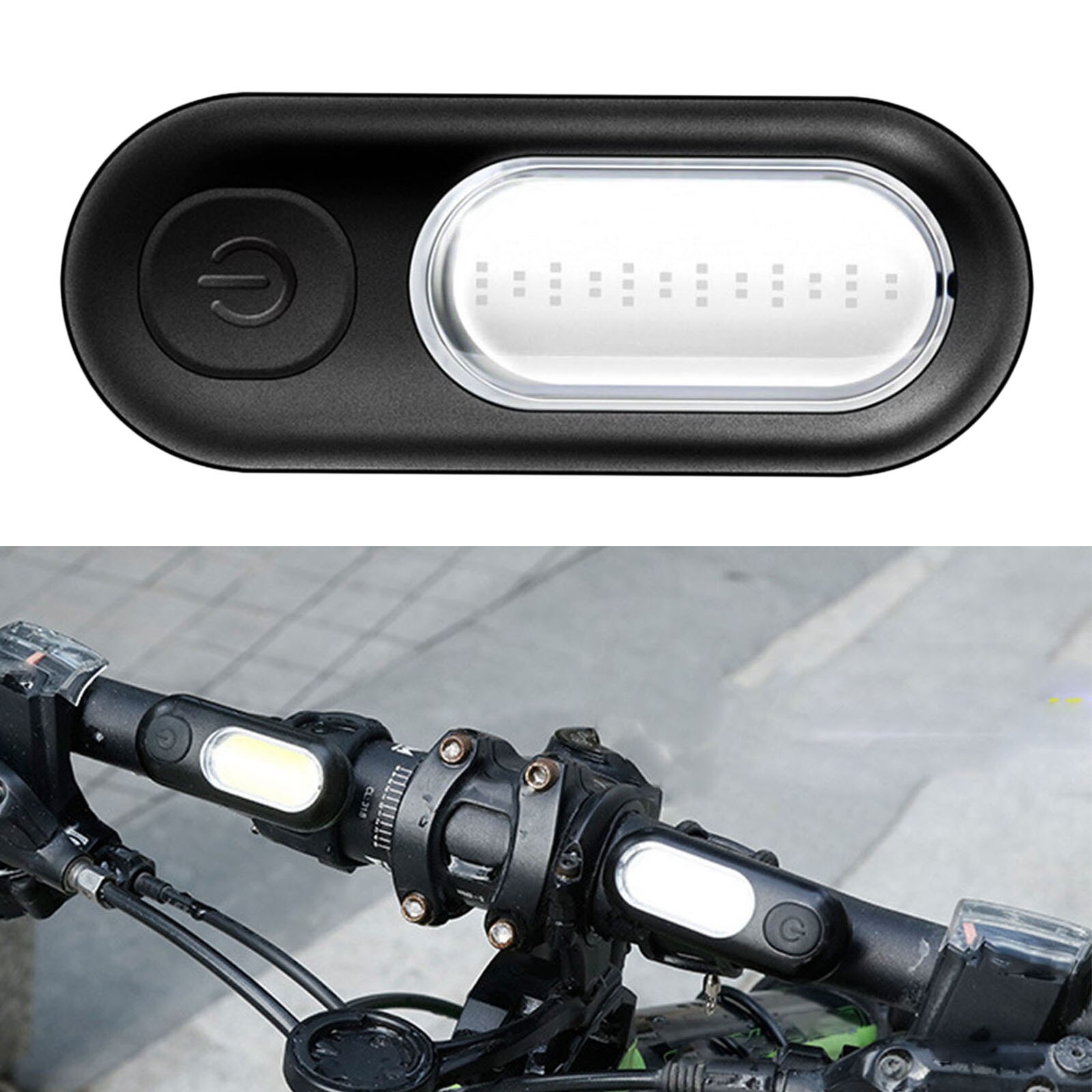 Bike Tail Light USB Rechargeable Bicycle COB Headl... – Grandado