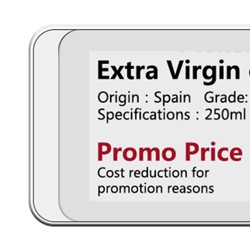 2.9 Inch Eink Screen Price Tag Price Display Shelf... – Grandado