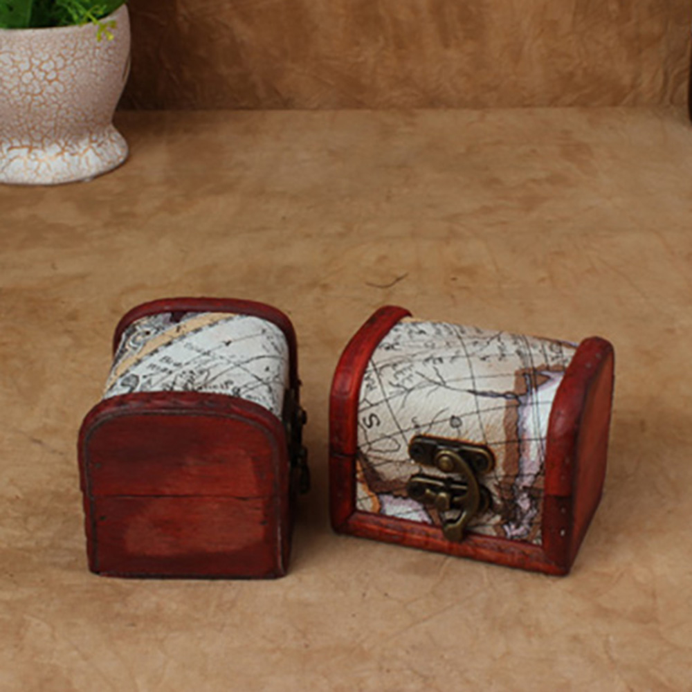 1pc Vintage Small Metal Lock Jewelry Treasure Ches... – Vicedeal