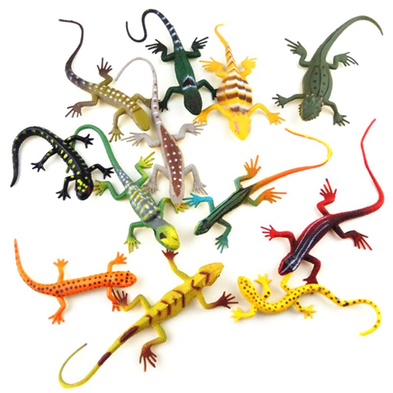 12Pcs/Lot Reptile Lizard Artificial Models Animal ... – Grandado