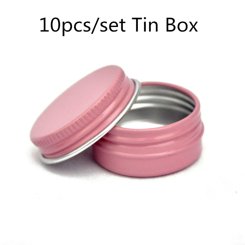 Refillable Aluminum Mini Storage Box Pink Makeup B... – Vicedeal
