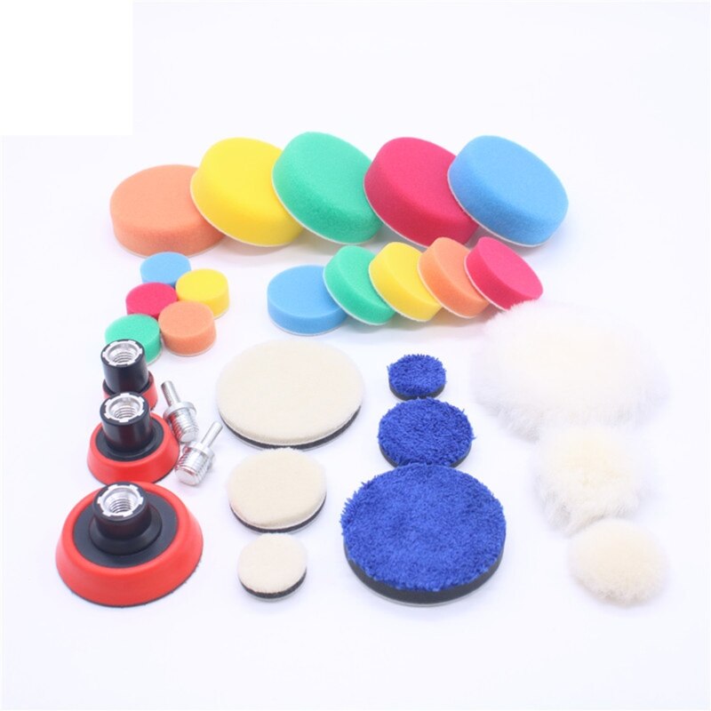 Polishing Buffer Set For Car Polisher Drill Sponge... – Vicedeal