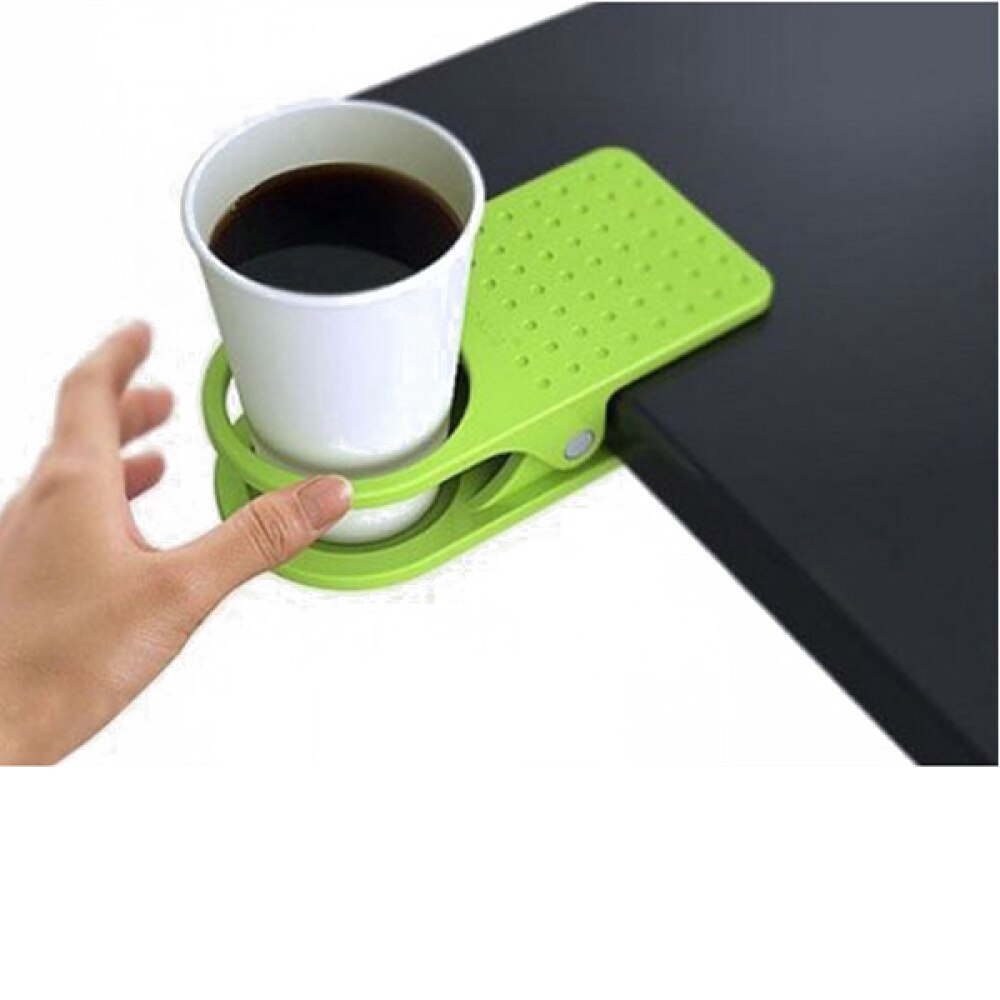 Clip On Table Cup Holder Clip Clamp (Random Color) – Vicedeal
