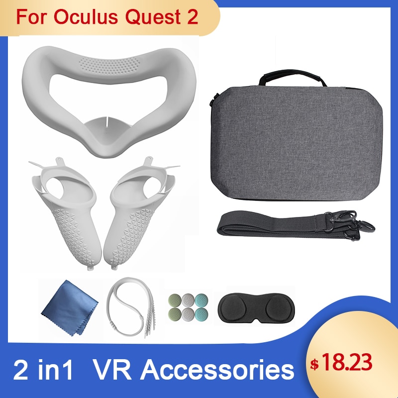 2 In1 Vr Accessoires Voor Oculus Quest 2 Opbergdoo... – Grandado