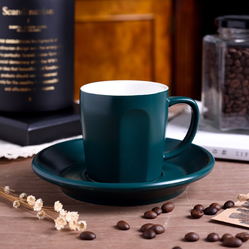 Concise Style Capucino Latte Coffee Shop Coffe Cup... – Grandado